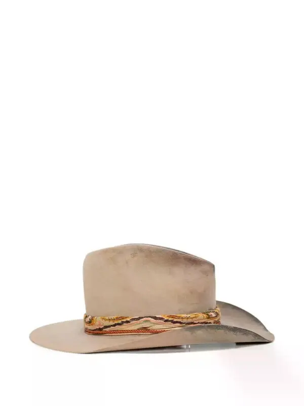 Nick Fouquet Mustang Hatpaisley-band Wool-felt Hat