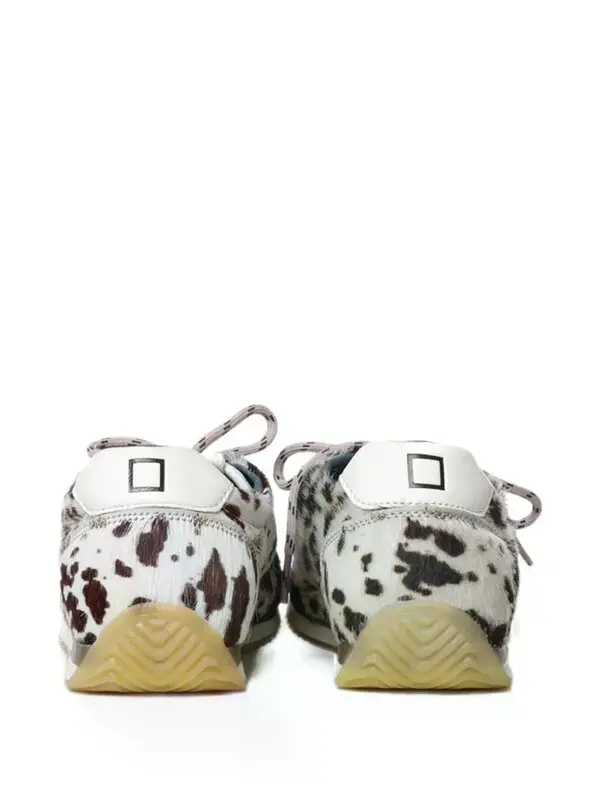 D.a.t.e. Animal-print Leather Sneakers