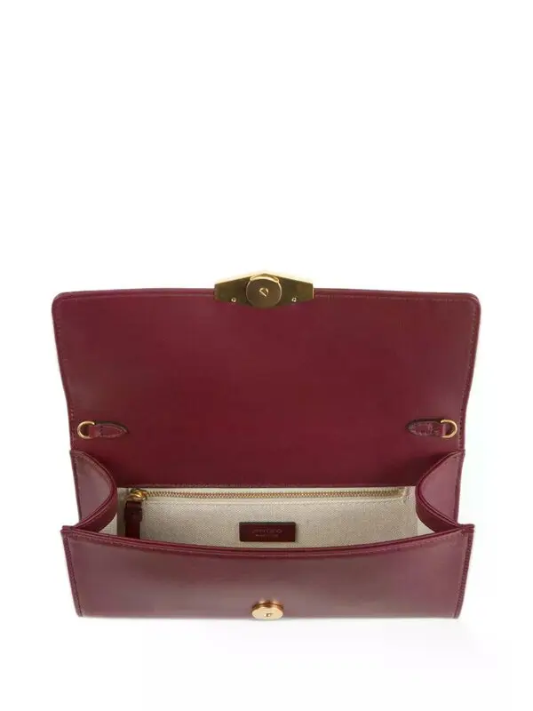 JIMMY CHOO Cinch Clutch With Chain Small