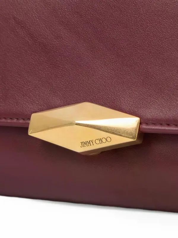 JIMMY CHOO Cinch Clutch With Chain Small