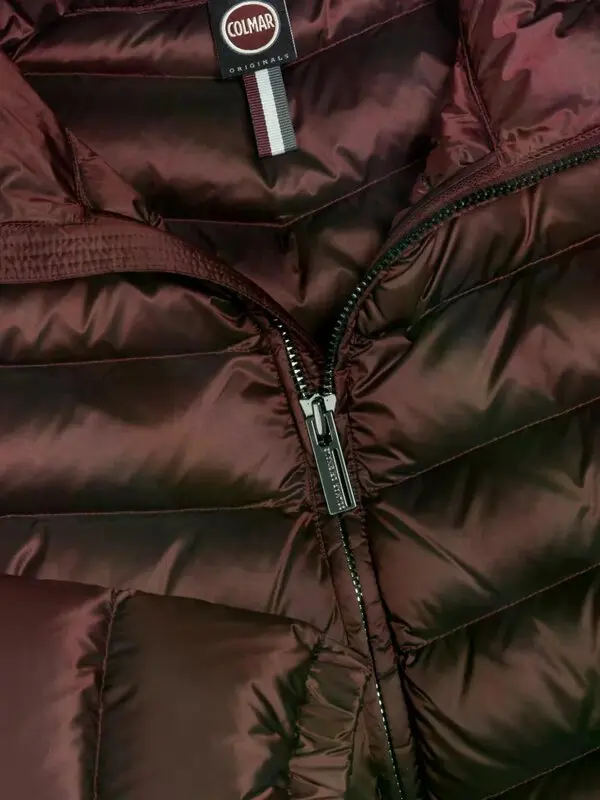 COLMAR Quilted Faux-fur Hood Down Jacket