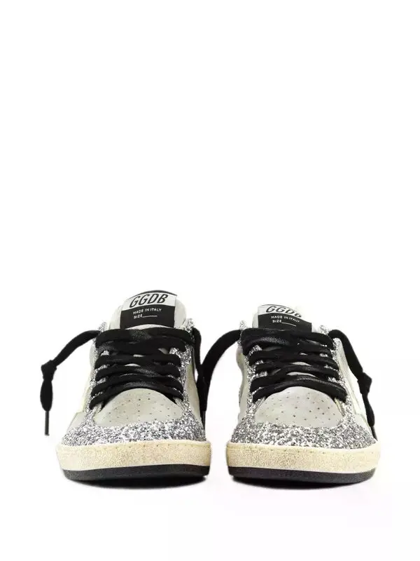 GOLDEN GOOSE Ball Star Glitter-embellished Sneakers
