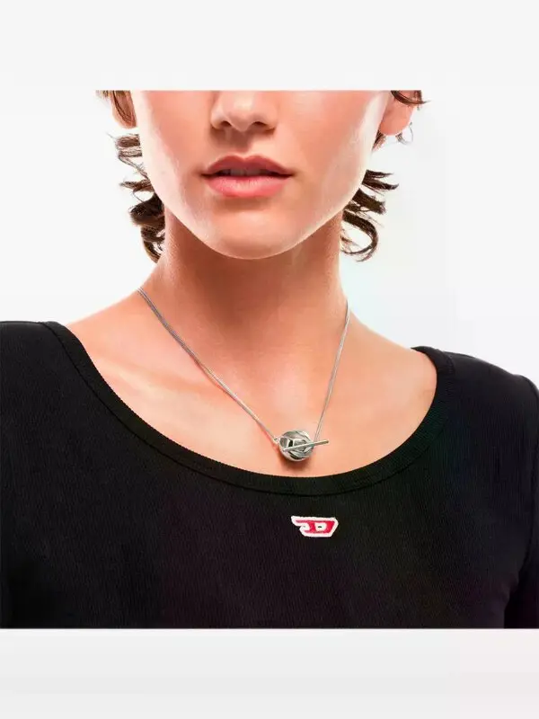 DIESEL® Stainless Steel Pendant Necklace