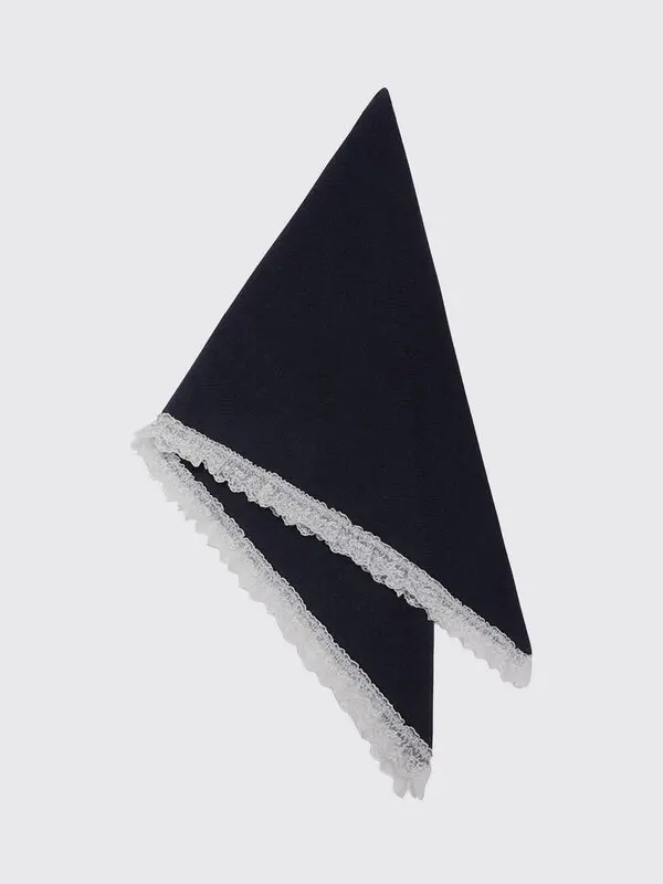 GANNI Scarf Colour - Blue