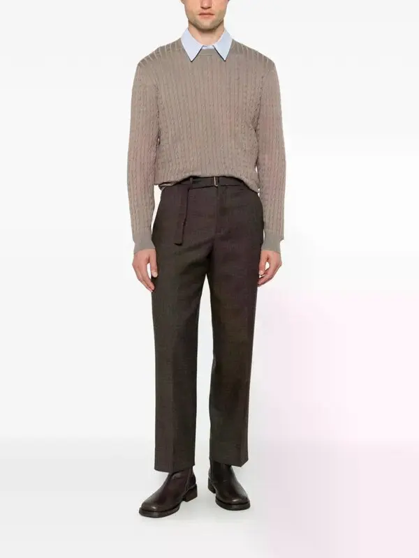DIKTAT Cable-knit Sweater