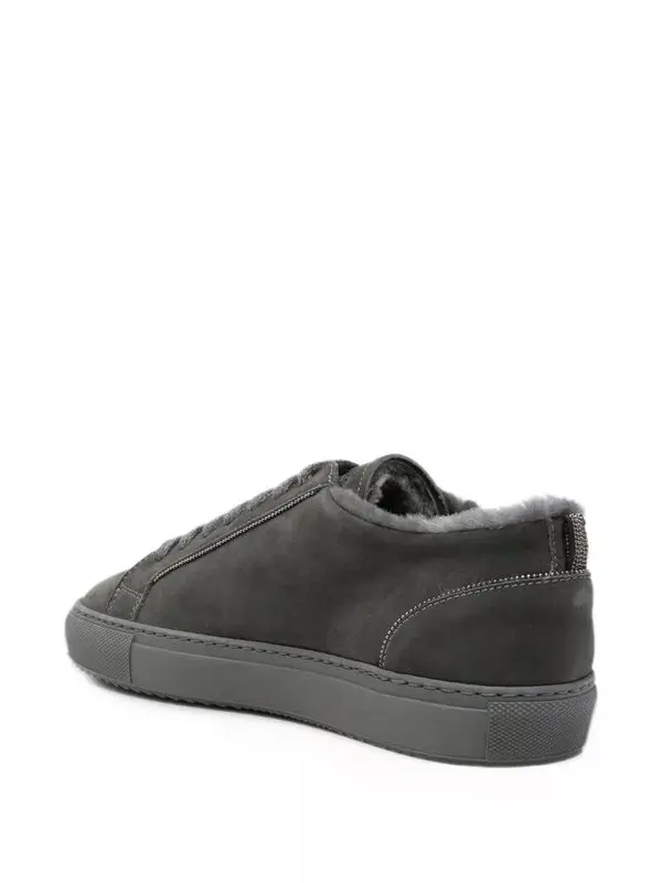 DOUCAL'S Jessie Shearling-trim Sneakers