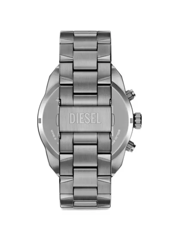 DIESEL® Spiked Gunmetal Stainless Steel Watch