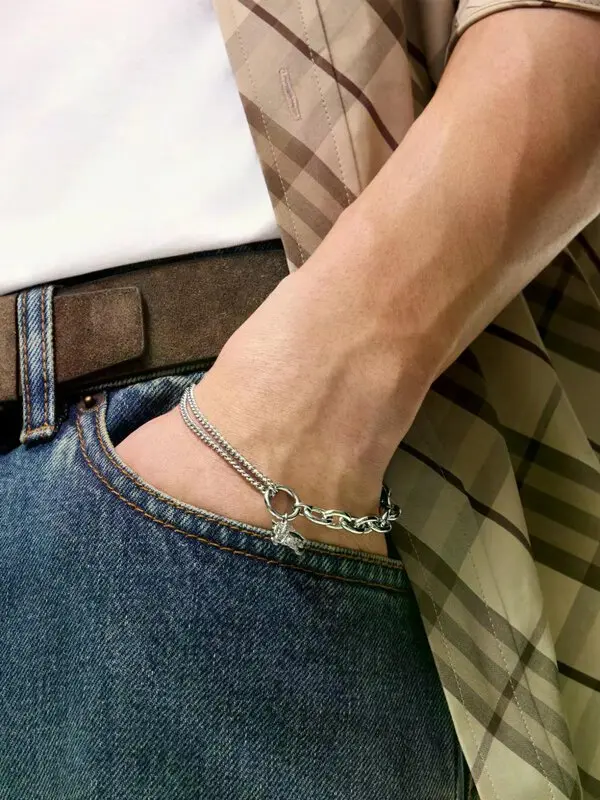 Burberry Knight Dual-chain Bracelet