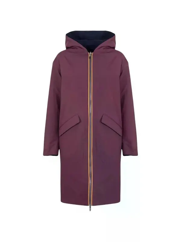 K-WAY Shala Zip-fastening Reversible Coat