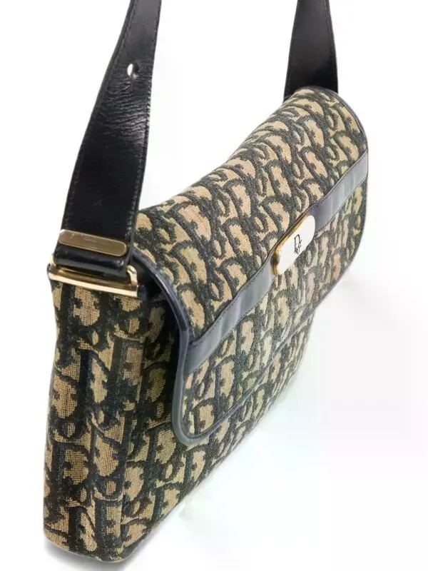Dior 1980s Trotter Shoulder Bag
