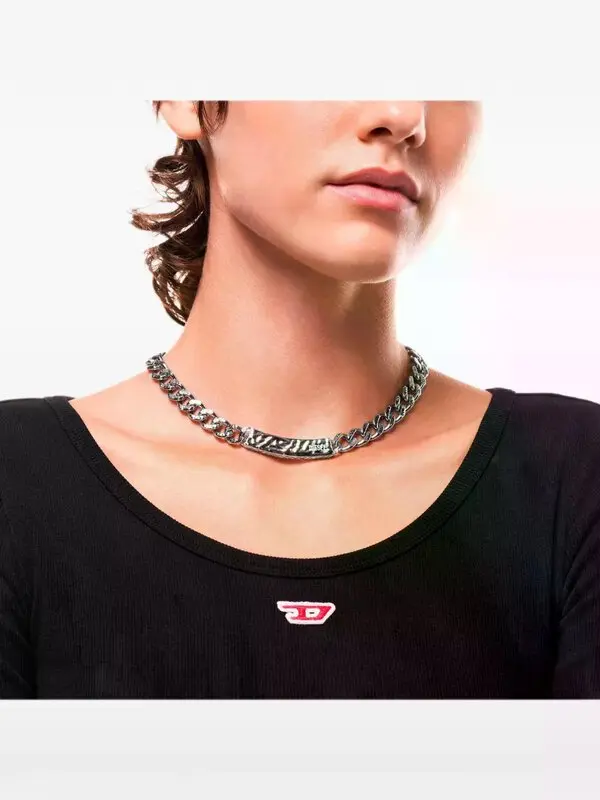 DIESEL® Stainless Steel Chain Necklace