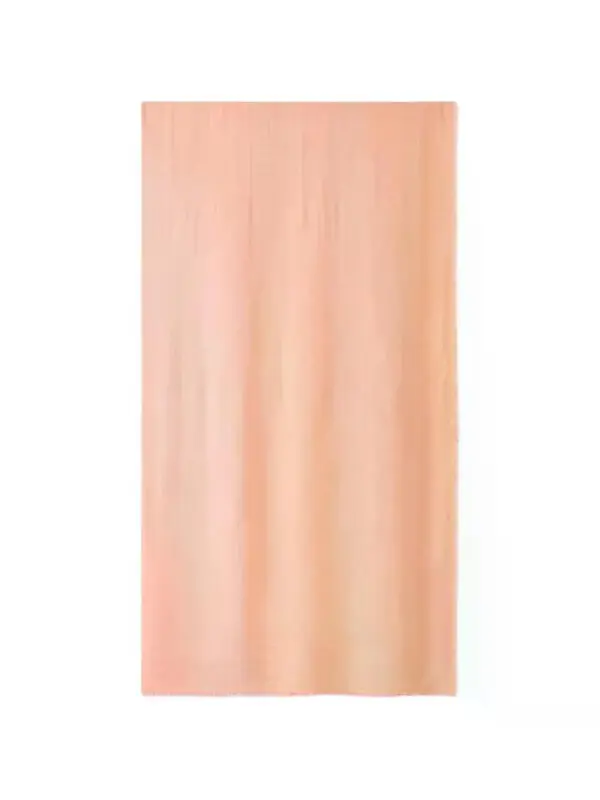 Elisabetta Franchi Jacquard-logo Frayed Scarf - Pink