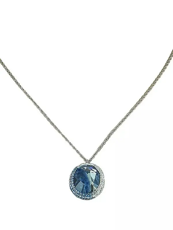 SWAROVSKI Rhodium-plated Crystal-pendant Necklace - Silver