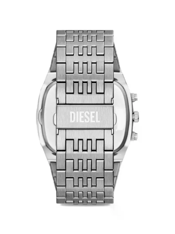 DIESEL® Spiked Cushion Stainless Steel Watch