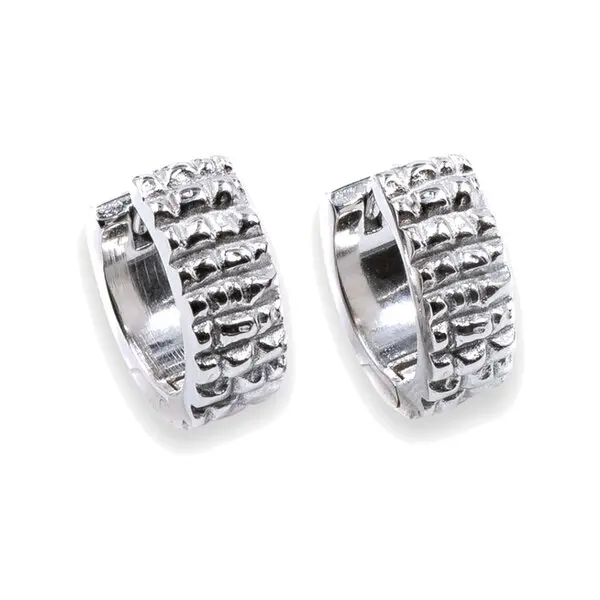 MARTINA ROZENBERG SMIRA JEWELRY Kai Hoops Earrings - Silver