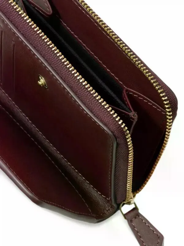 Ba&sh Bifold Leather Wallet