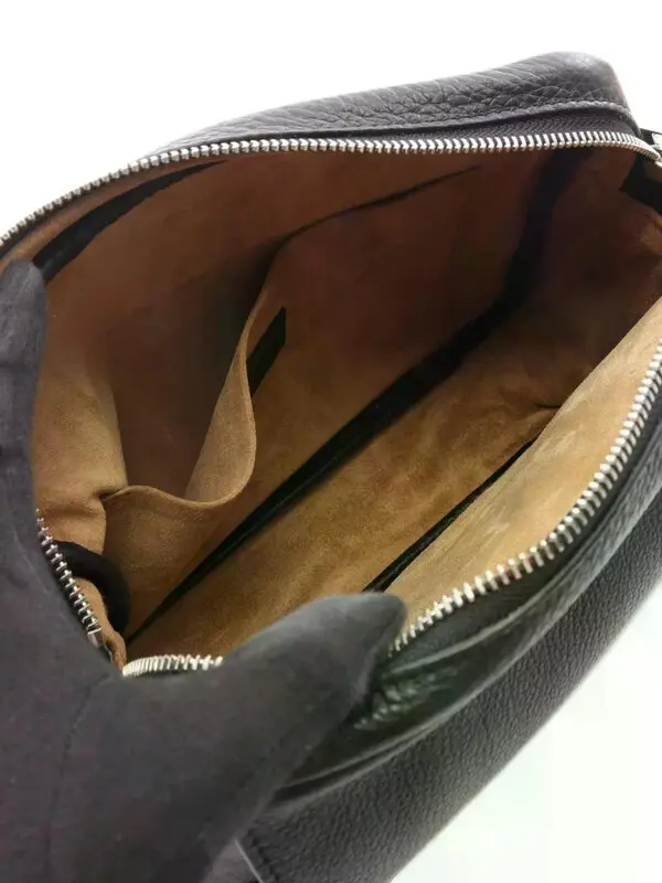 Loewe 2000-2026 Medium Leather Pebble Messenger Bag Crossbody Bag