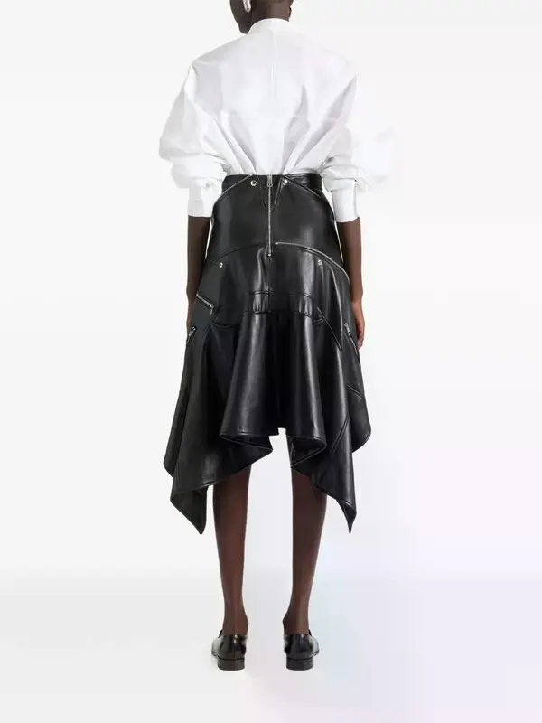 Givenchy Cocoon Slashed Shirt In Poplin