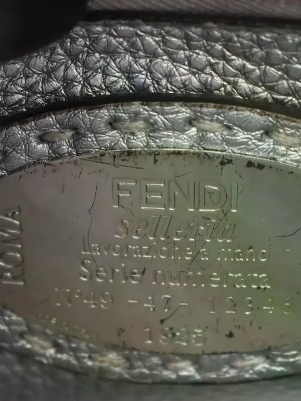 Fendi 2000-2010 Mini Selleria Peekaboo Iconic Satchel