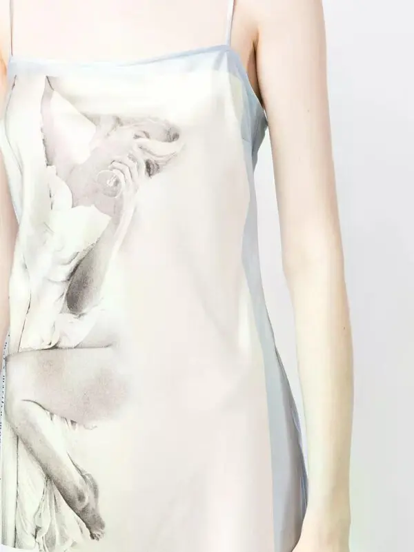 FLEUR DU MAL Marilyn Sleeveless Slip Dress