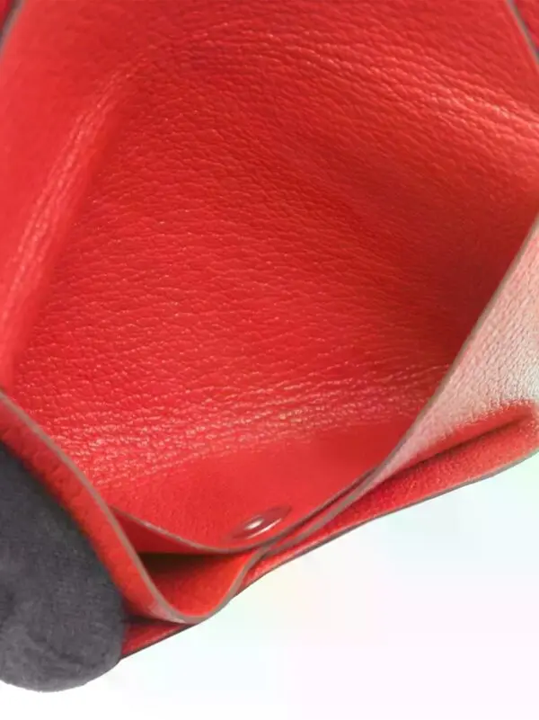 Hermès 2026 Chevre Calvi Duo Purse Coin Pouch