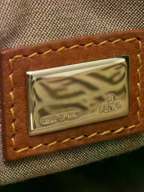 Fendi 2000-2010 Mini Zucca Canvas Shopping Tote Bag