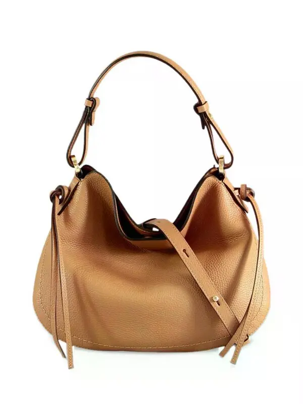 LORISTELLA Carola Grained Leather Tote Bag