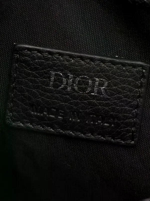 Dior 2015-2026 Oblique Canvas Saddle Crossbody Bag