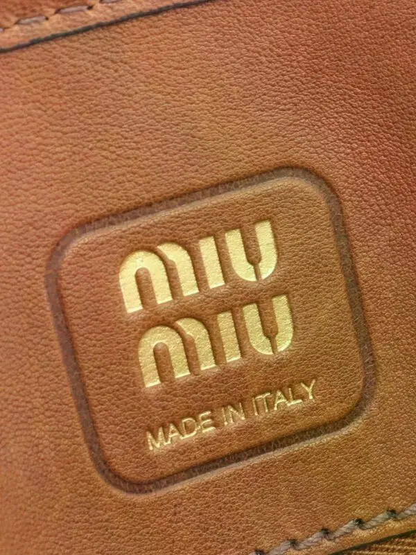 Miu Miu 2010-2026 Medium Nappa Aventure Tote Bag