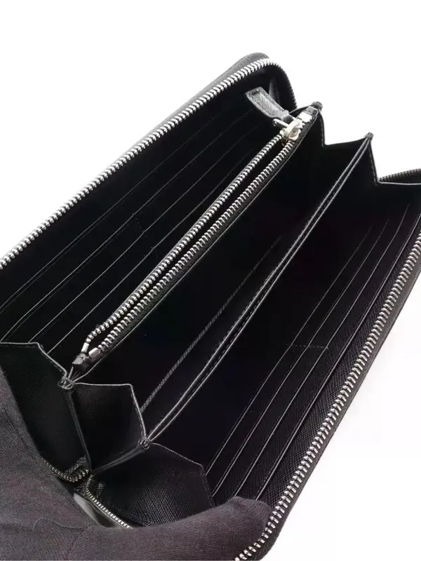 Prada 2013-2026 Saffiano Zip Around Wallet Long Wallets