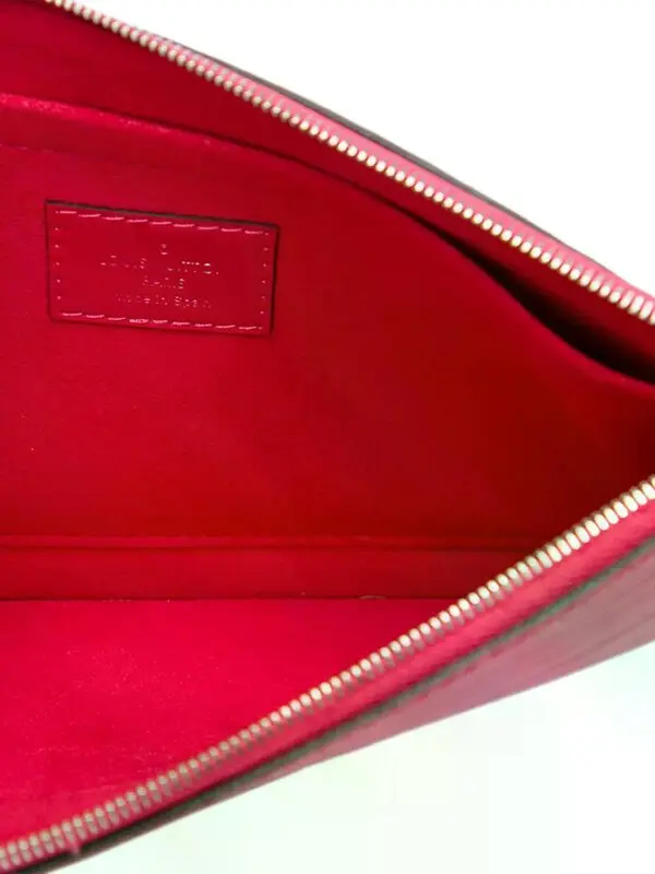 LOUIS VUITTON 2015 Epi Neverfull Pouch