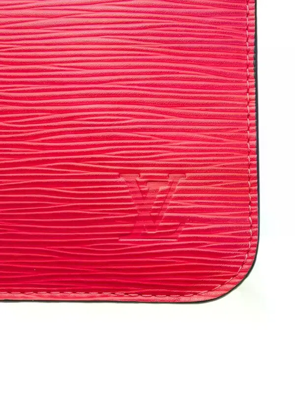 LOUIS VUITTON 2015 Epi Neverfull Pouch