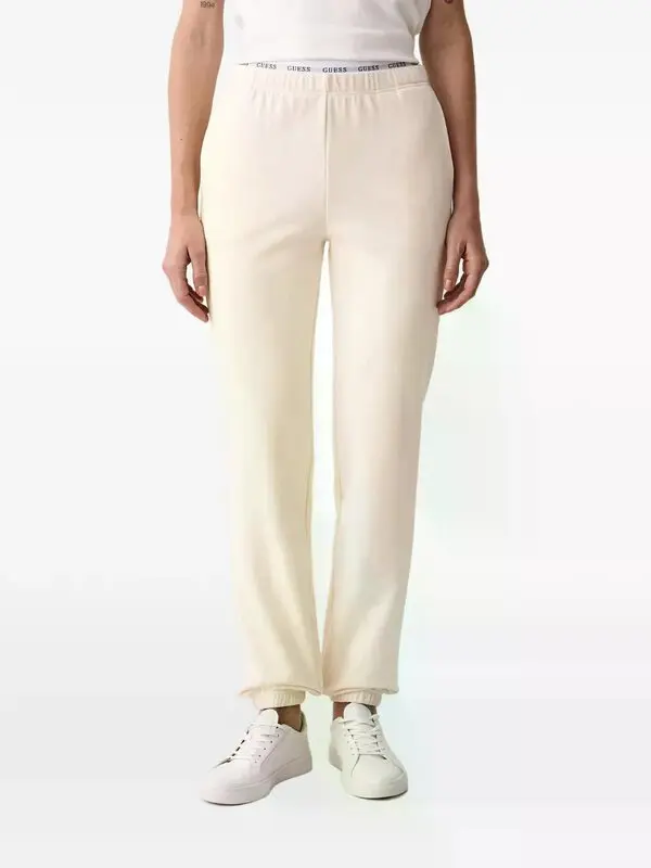 Guess Sofia Elasticated Track Pants - Neutrals
