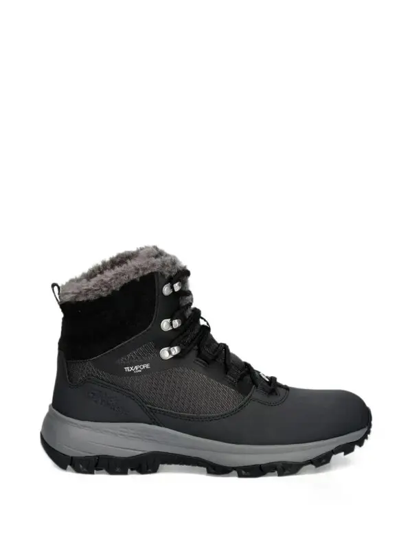 JACK WOLFSKIN Everquest Texapore High Faux-fur-trim Boots - Grey