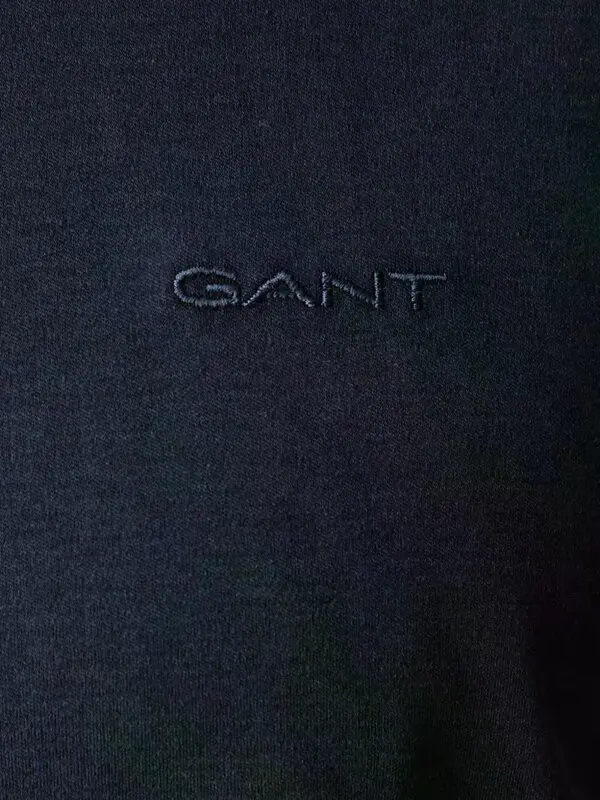 Gant Logo-embroidered T-shirt