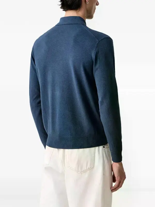 BENETTON Quarter-zip Polo-collar Sweater