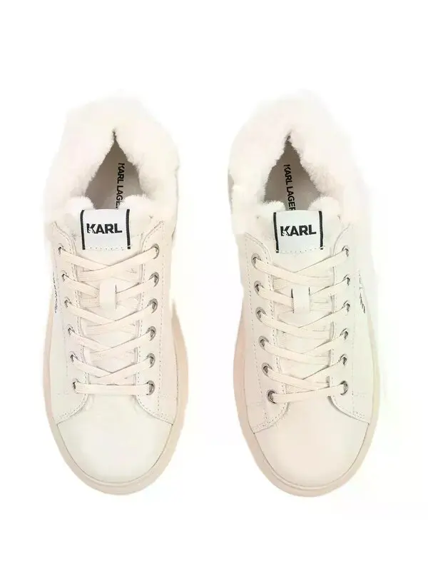 Karl Lagerfeld Kapri Leather Sneakers