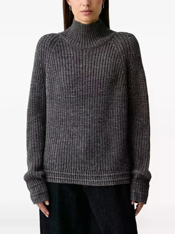 JOOP! Ribbed-knit High-neck Sweater