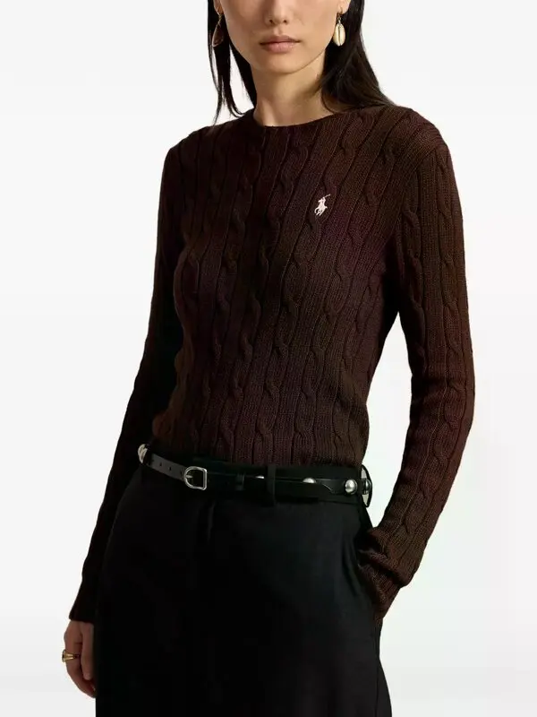 Polo Ralph Lauren Cable Wool-cashmere Crewneck Jumper