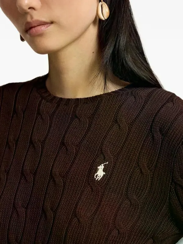 Polo Ralph Lauren Cable Wool-cashmere Crewneck Jumper