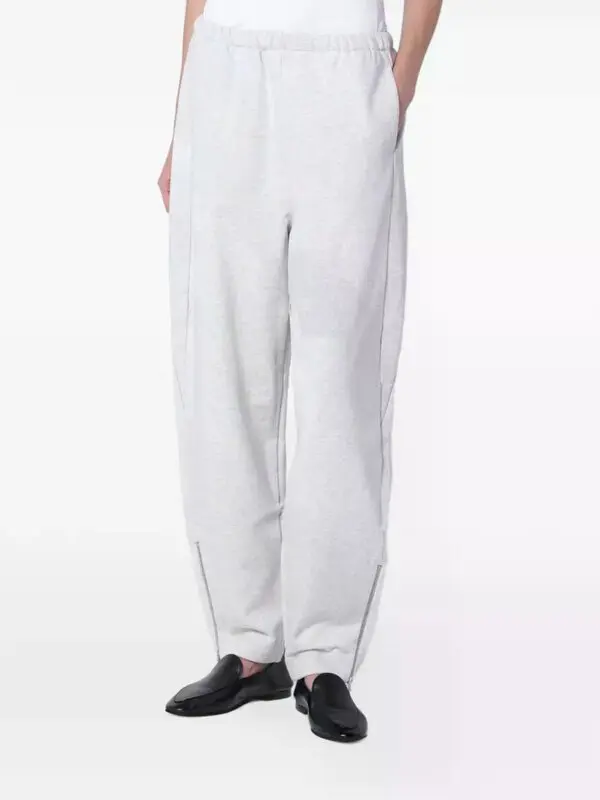CORDERA Zip-detail Track Pants - Grey