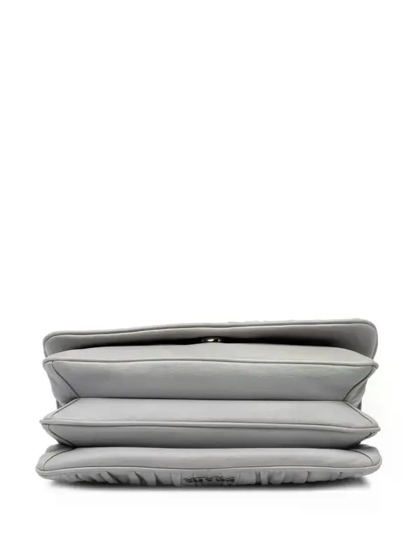 Prada 2010-2026 Nappa Gaufre Chain Flap Shoulder Bag