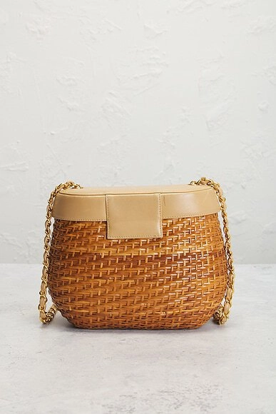 Chanel Wicker Basket Bag