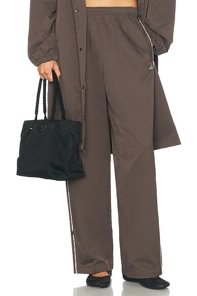 NIKESKIMS Crunchy Nylon Wide Leg Pant - Boulder