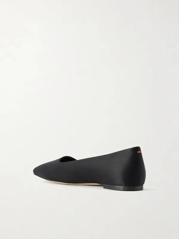 AeydĒ Matti Satin Ballet Flats