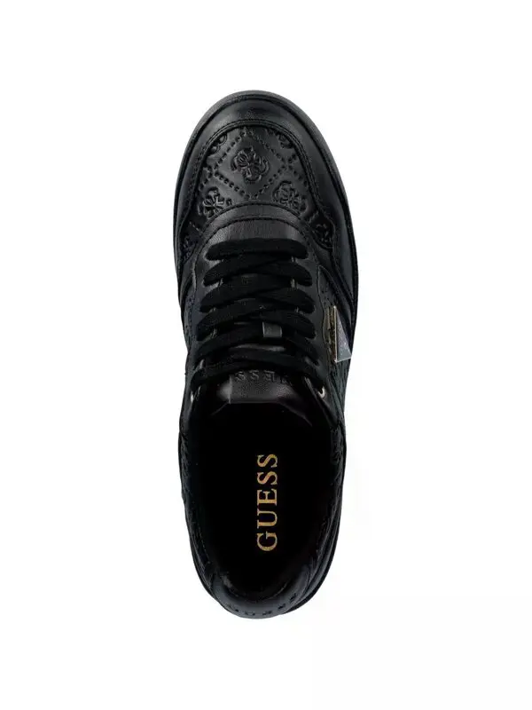 Guess Miriam Monogram-embossed Logo-plaque Sneakers