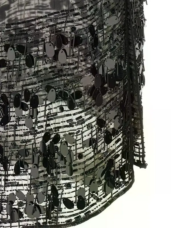 LANVIN Sequin-embellished Embroidered Mini Dress