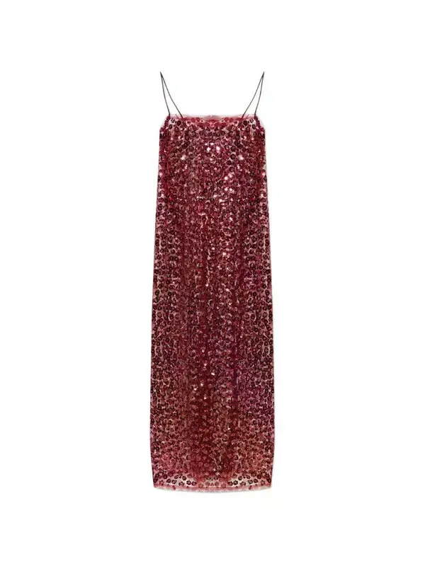 Munthe Currina Midi Dress - Red