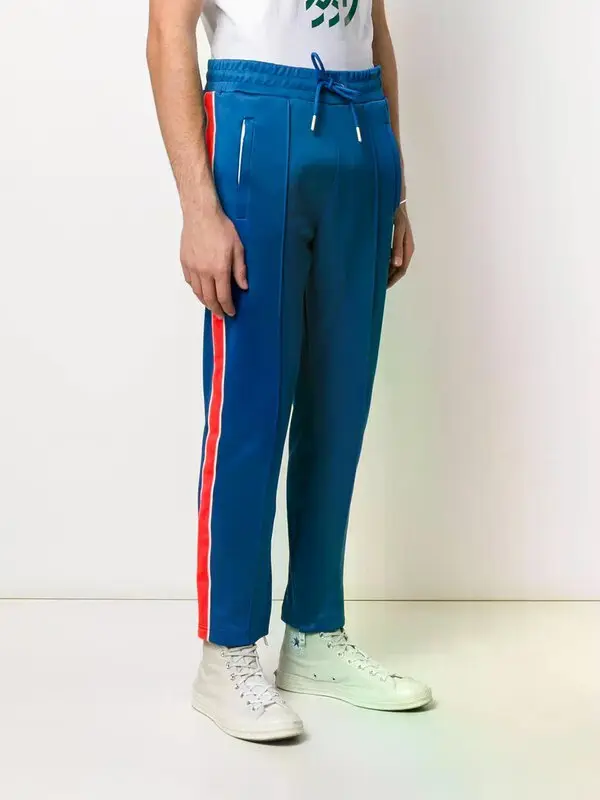 DIESEL® Stripe Detail Logo Track Trousers