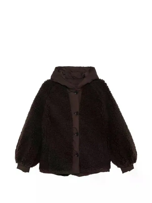 MACRON Rosie Hooded Fleece-texture Jacket